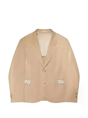 Simone Rocha Embellished-detail Blazer - Neutrals