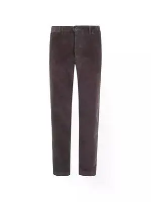 Incotex Corduroy Cotton Trousers - Brown