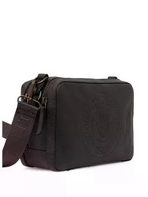 AERONAUTICA MILITARE Logo-plaque Shoulder Bag - Brown