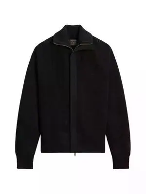 Woolrich Ribbed-knit Zip-up Cardigan