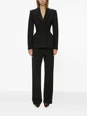 Christopher Esber Lea Straight Leg Trousers - Black