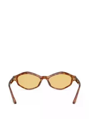 JIMMY CHOO Geometric-frame Tinted Sunglasses