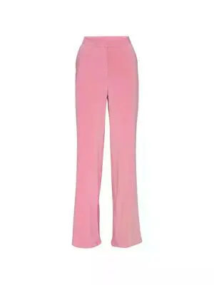 Remain Birger Christensen High-waisted Slit-hem Trousers - Pink