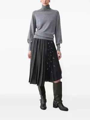 Liu Jo Wool Turtleneck With Bracelet