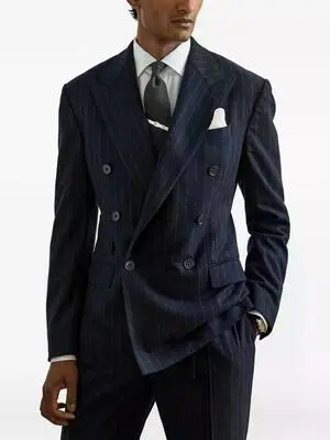 Ralph Lauren Purple Label Kent Pinstripe Double-breasted Suit
