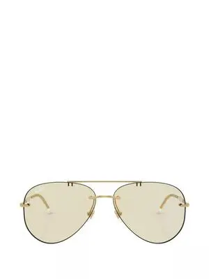 Ray-ban Color Touch Transitions-lenses Pilot-frame Sunglasses