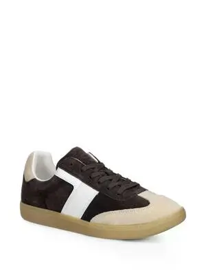 Michael Kors Suede-panelled Sneakers