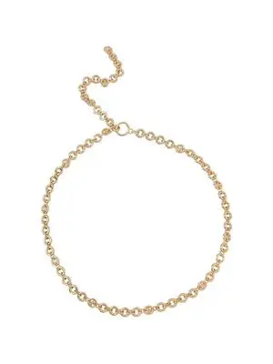 MICHAEL KORS Mk-logo Curb-link Belt