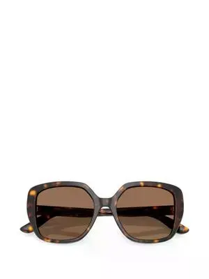 Dolce & Gabbana Tortoise-effect Butterfly-frame Sunglasses