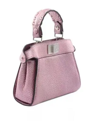 Fendi 2000-2010 Nano Nappa Peekaboo Satchel
