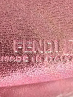 Fendi 2000-2010 Nano Nappa Peekaboo Satchel