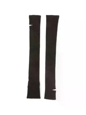 ROBERTO COLLINA Fine-knit Thumb-slot Gloves