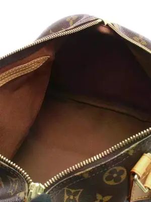 LOUIS VUITTON 2003 Monogram Speedy 30 Boston Bag - Brown