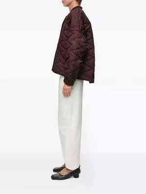 Bimba Y Lola Raspberry Padded Bomber Jacket