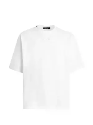 Dolce & Gabbana Oversized T-shirt With Print - White