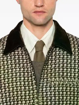Dolce & Gabbana Houndstooth-pattern Jacket
