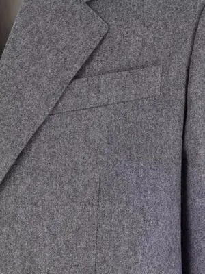 AMI Paris Notched-lapels Single-breasted Blazer