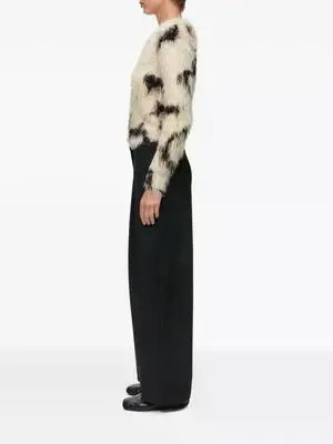 Bimba Y Lola Pony Straight Fur Cardigan