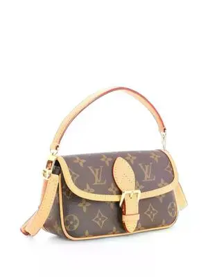 LOUIS VUITTON Diane Nm Handbag Monogram Canvas Nano Shoulder Bag