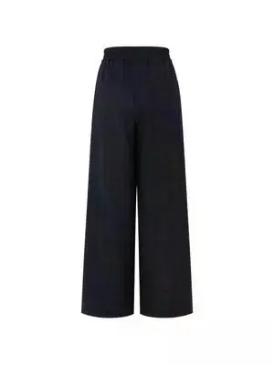 Brunello Cucinelli Tropical Luxury Wool Loose Track Trousers
