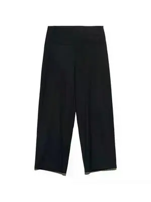 Bimba Y Lola Navy- Striped Ankle-length Maxi Trousers - Blue