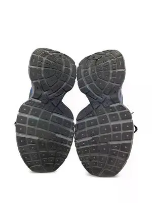 Balenciaga 3xl Distressed Sneakers - Black
