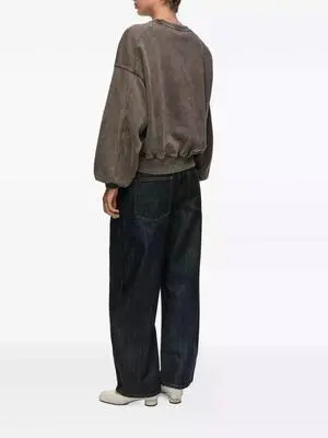 Bimba Y Lola Taupe Balloon Sweatshirt