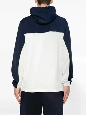 Eleventy Colour-block Zip-up Hoodie