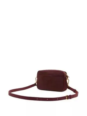 Bimba Y Lola Small Burgundy Coated Crossbody Bag - Red