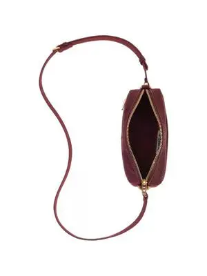 Bimba Y Lola Small Burgundy Coated Crossbody Bag