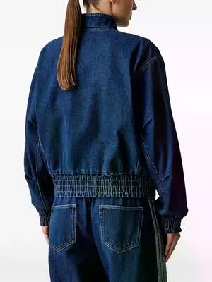 Adidas Stadium Washed-denim Loose-fit Jacket