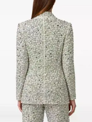 Philipp Plein Pearl-embellished Crystal-embellished Blazer