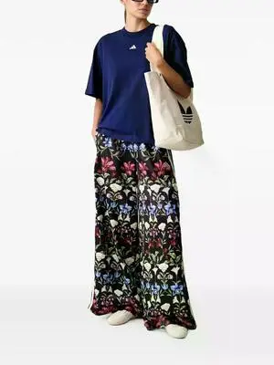 Adidas X Farm Rio Premium Floral-print Track Pants - Black
