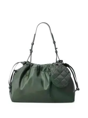 Mz Wallace Small Waverly Drawstring Shoulder Bag - Green