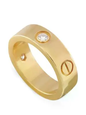 Cartier Love Diamond Ring - Gold