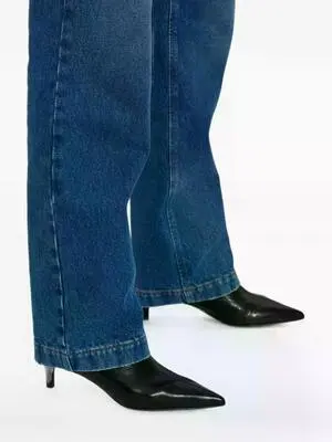 BLACK SUEDE STUDIO Trina 50 Pointed-toe Ankle Boots