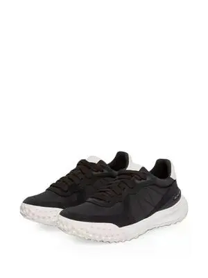 Moncler Quilted Panelled Sneakers - Black