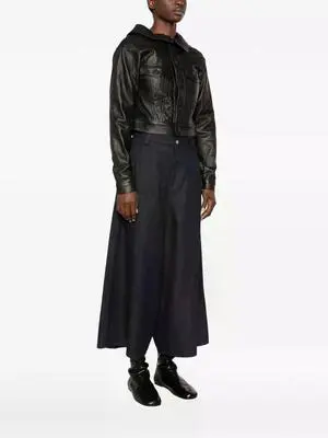 Yohji Yamamoto Cut-out Cropped Jacket