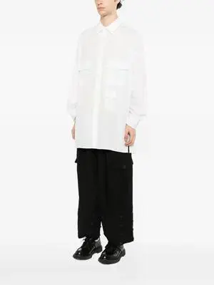Yohji Yamamoto Three-pocket Oversized Shirt