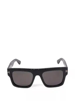 TOM FORD Fausto Rectangle Sunglasses - Black