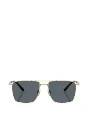 Persol Supreme Arrow Square-frame Sunglasses - Gold