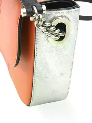 Gucci 2000-2015 Small Multicolor Calfskin Senna Petite Gg Top Handle Bag Satchel - Multicolour