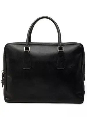Prada 2013-2026 Saffiano Business Bag - Black