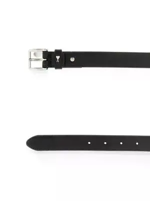 AMI Paris Paris Paris Belt 25 Mm In Leather