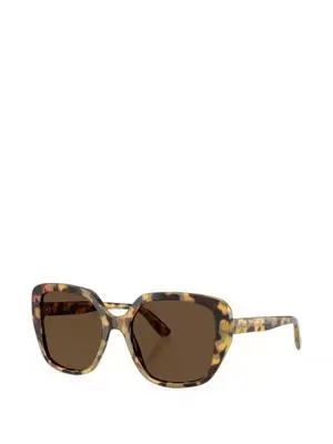 Dolce & Gabbana Tortoise-effect Butterfly-frame Sunglasses