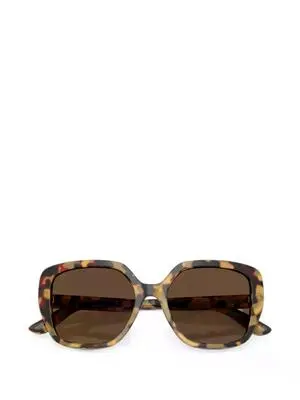 Dolce & Gabbana Tortoise-effect Butterfly-frame Sunglasses