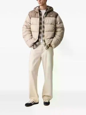 Adidas Regen Two-tone Hooded Puffer Jacket