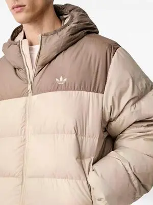 Adidas Regen Two-tone Hooded Puffer Jacket