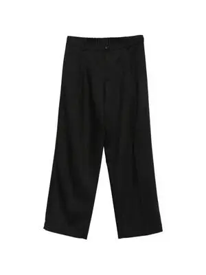 Isabel Benenato Pleated Straight-leg Trousers