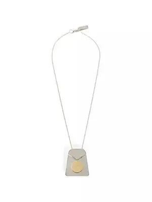 MAISON MARGIELA Vitrine Pendant Necklace - Silver